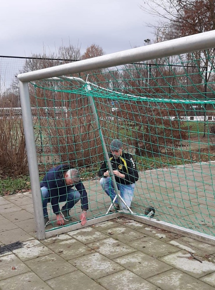 Netten verplaatsbare doelen vervangen ! | RKSV De Ster